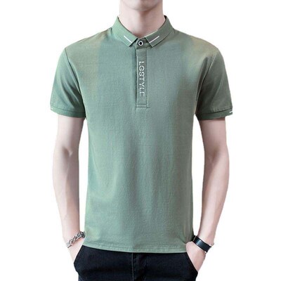 -New Summer 95 Khmer Ice Porcelain Cotton Mens Button Slits