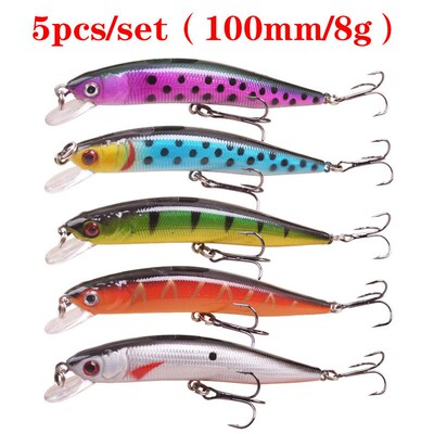 Proleurre Almighty Mixed Fishing Lure Kits Wobbler Crankbait