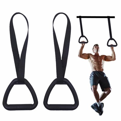 New.Gymnastic Rings Pull up Handle Rings for Chlidren Adult