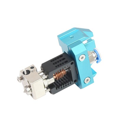 3D Printer E3D V6 blue hot end extrusion head mounting used