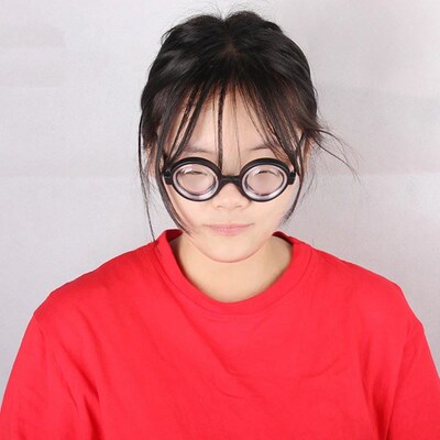 1Pc Round Shape Glasses Funny Halloween Eyewear  Cosplay