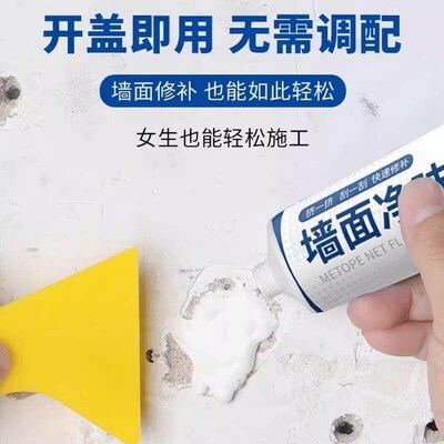 Wall Repair Paste for Home Use - White, Waterproof, Moisture