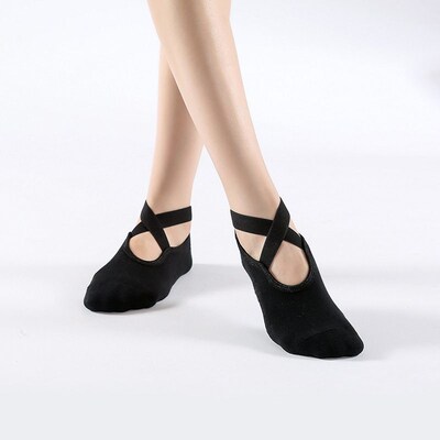 Non-slip Yoga Socks Thick tton Pilates Dew Instep Indoor Dan
