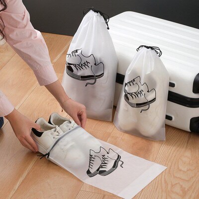 10/1Pcs Transparent Shoes Storage Bag Portable Travel Packin