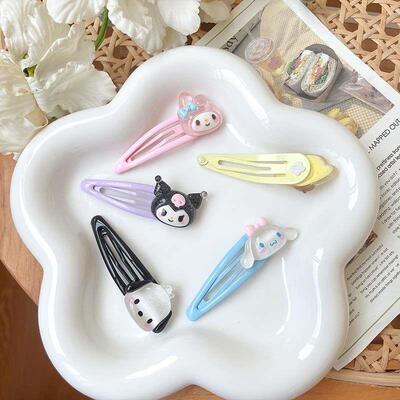 Cute+transparent+bb+clip+melody+kulomi+cartoon+girl+heart+ba