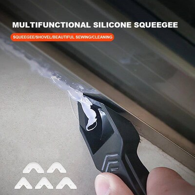 5 In 1 Silicone Scraper Sealant Smooth Remover Tool Set Caul