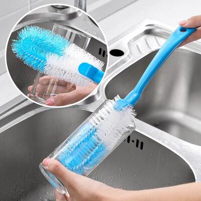 milk bottle brush decontamination cleaning  brush
