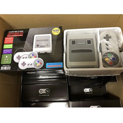Retro TV Game Console with 620 Classic Games 8bit For Ninten