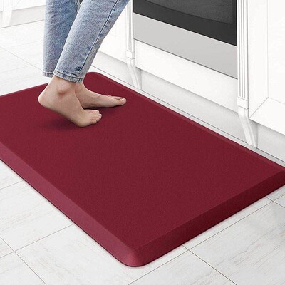 Thick PVC mat long kitchen mat floor mat anti-skid anti fati