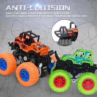 Hot Toys Car Monster Truck Four-wheel Drve Vehcle Stunt Du