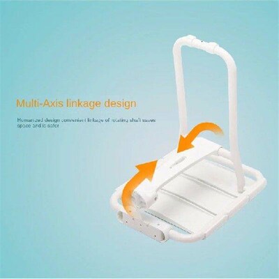Folding Toilet Stool Bathroom Elderly Bath Barrier-free