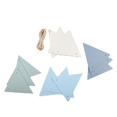 1Set Outdoor Camping Tent Pennant Flags Picnic Canopy
