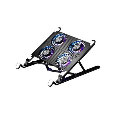 Laptop Cooling Stand with Speed Fan, Adjustable Height