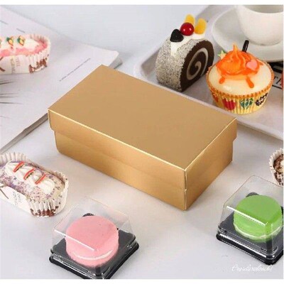 10Pcs Macaron Packaging Boxe For Macarons Dessert Packaging