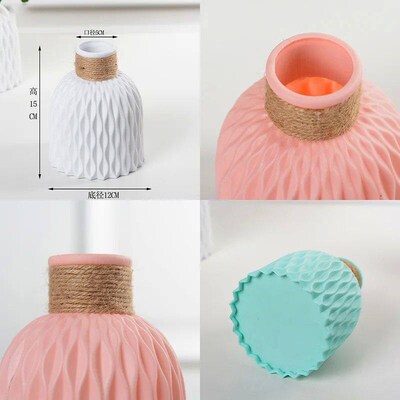 Jarrones Decorativos Moderno European Anti-Ceramic Flower Va
