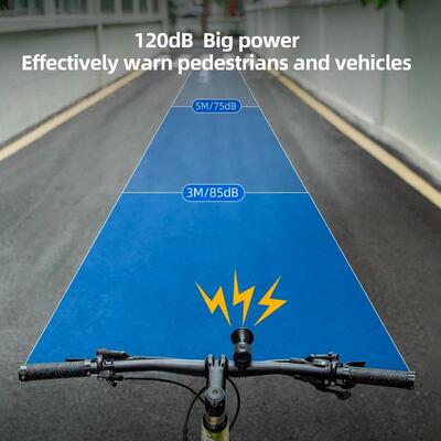 Bicycle Bell Ring Bike Electronic Loud Horn Safety Alarm Ele
