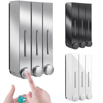 420ML Soap Dispenser Wall Mounted Manual shower soap dispens