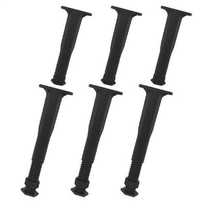 6 Pcs Bed Frame Support Legs Adjustable Furniture Feet