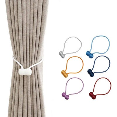 1pcs Magnetic Curtain Tie Backs Hook Buckle Household Useful