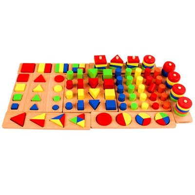 8 piece childrens teaching aid combination Enlightenment Fa