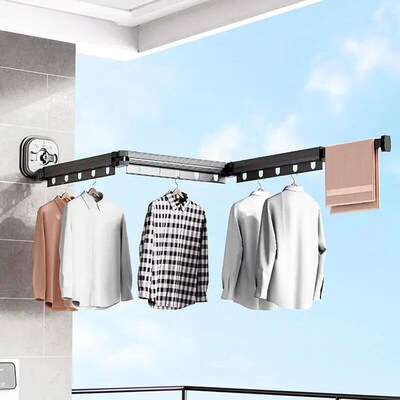 1/2/3 Styles Folding Drying Rack, Clothes Drying Rack, Wall-