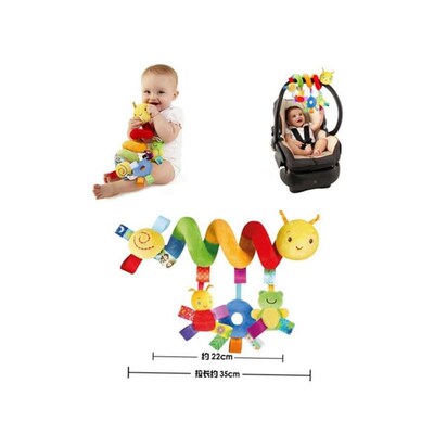Baby Crib Hanging Rattles Toys Car Seat Toy Soft Mobiles Str