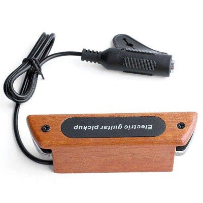 Wood Magnetic Soundhole Pickup Acoustic Guitar Pickup
