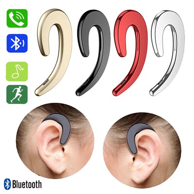 1PcUniversal Bone Conduction Earphone Wireless Bluetooth 4.2