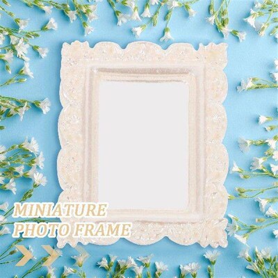 10 Pcs Picture Frames Photo Ornaments DIY Mini Decorations