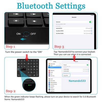 Charge 35 Keys Drive-free Drawing Digital Keypad Tablet Pain