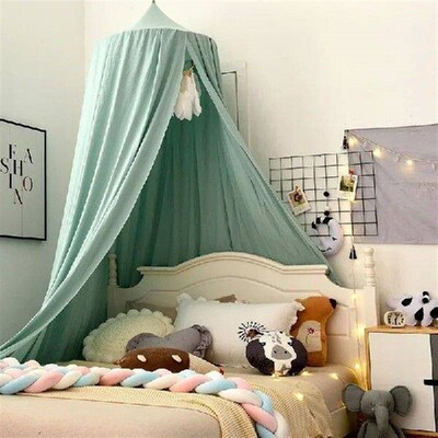 Crib Bed Tent Hung Dome Mosquito Net Baby Bed Baby Girl