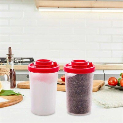 Seasoning Jar Salt Pepper Shakers Moisture Proof Set Of 2