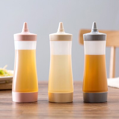 Hot-selling Thickened Plastic Squeezed Sauce Bottle Kitchen