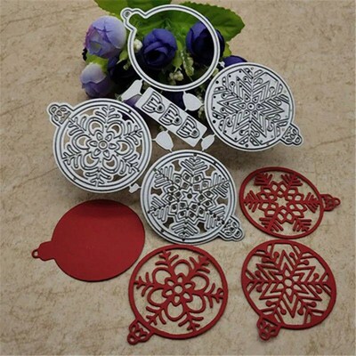 Christmas bell snowball Metal Cutting Dies For DIY Scrapbook