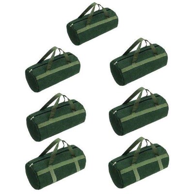 Tool Bag Canvas Utility Tote Tool Organizer Wide Mouth