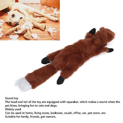 Plush Chewing Toy for Dogs and Cats, Interactive, Anxiety