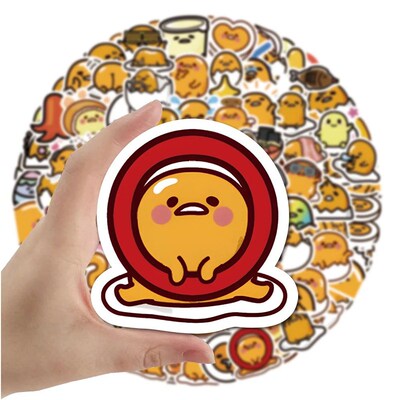 50/120pcs  Kawaii Gudetama Decoration Stickers DIY Laptop Ph
