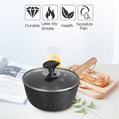 Cooking Pots and Pans Set Porridge Soup Ramen Milk Pot Non S