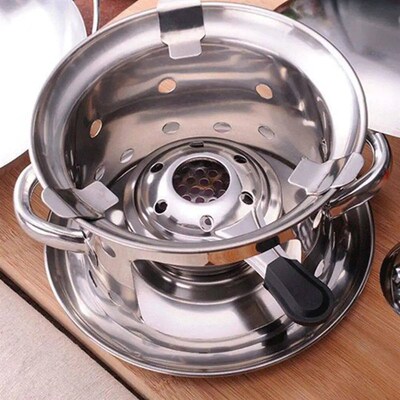Alcohol Stove Multi-use Adjustable Stainless Steel Hiking Al