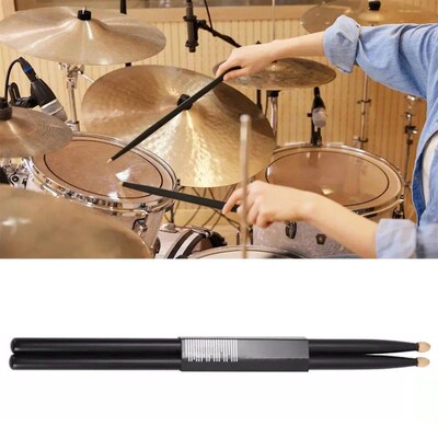 1 Pair Wood Black 5A Drum s Classic Maple Wood Teardrop Head