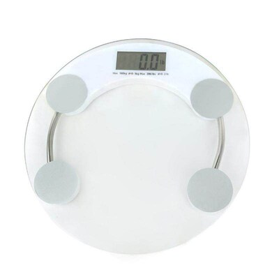 180KG Transparent Digital Human Body Weighing Scale Bathroom