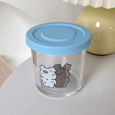 Bolimi Glass Storage Box Refrigerator Storage Jar Dried Frui