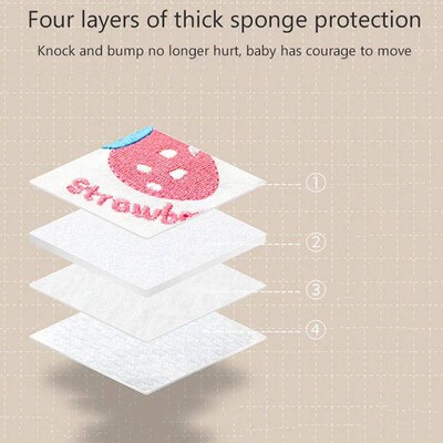2023 Soft Baby Knee Pads Fashion Print Kids Kneepad for Craw