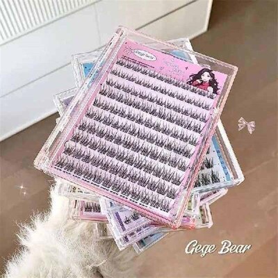 Gege Bear No-Glue False Eyelashes - Easy 3-Step