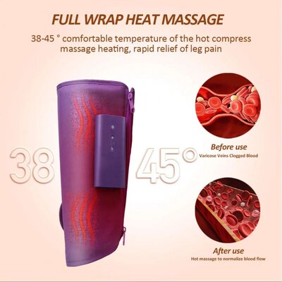 Electric Heated Relaxing Muscles Calf Leg Massager Portable