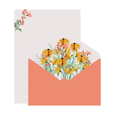 Wedding envelope invitation A5 love letter stationery set