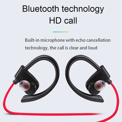 Wireless Bluetooth Earphones Wireless Headset Music Sport He