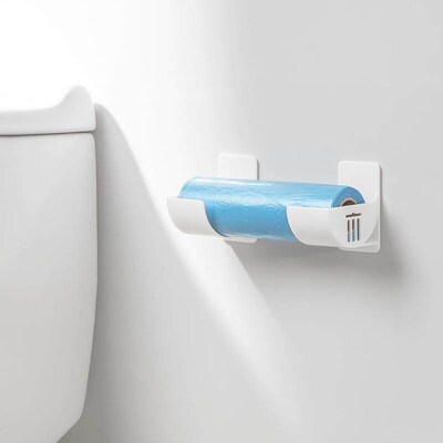 4 Packs Without Punching Storage Brackets Refrigerator Side