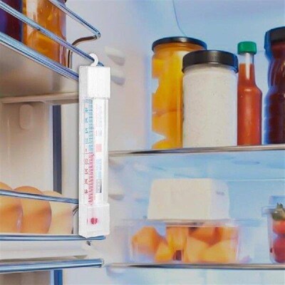 193F Set of 8/10 Refrigerator Freezer Thermometers with