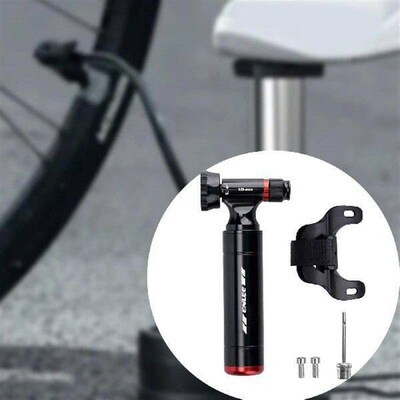 Mini Bike Pump Bicycle Pump Inflator Aluminium Alloy Metal